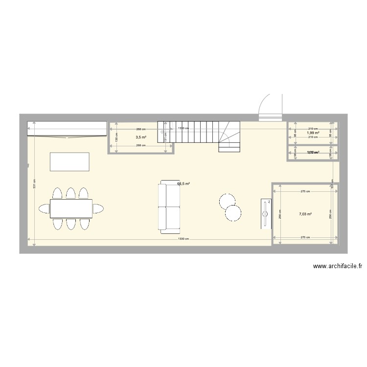 rdc - Plan dessiné par Clotilde Maurice