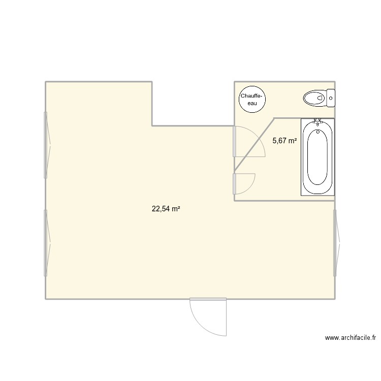 haut gauche - Plan dessiné par varvan