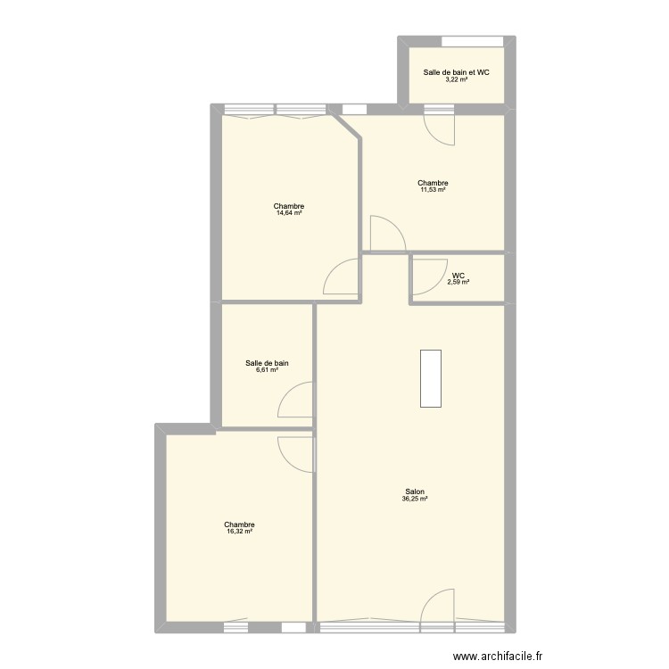 nanterre - Plan dessiné par Lamael15