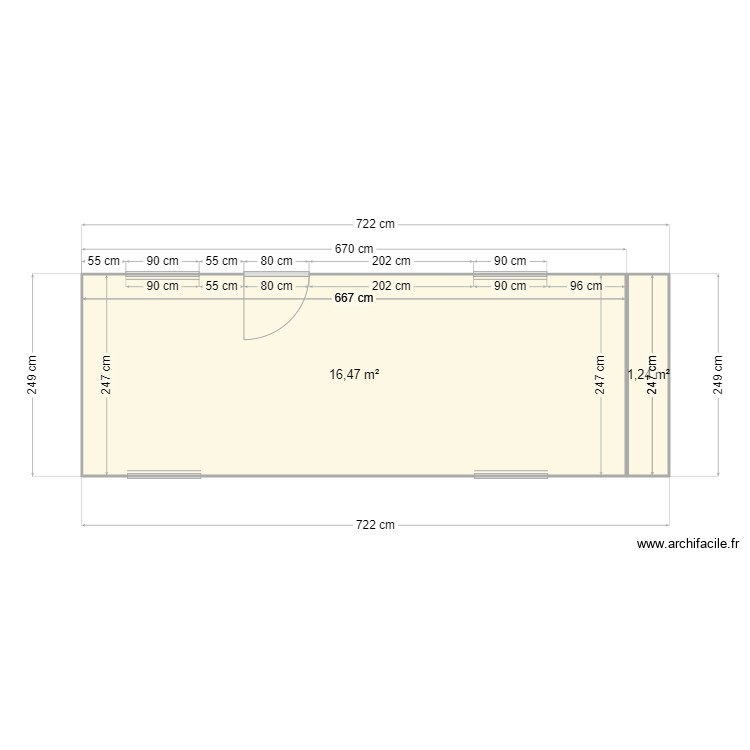 Plan – vue du haut – Par frederixxxxxx ️ | ArchiFacile