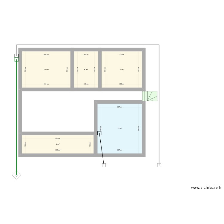 Léo - Plan dessiné par JpMi