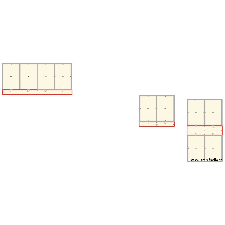 Squash - Plan 13 pièces 745 m2 dessiné par krychou31