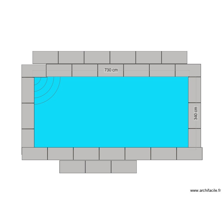 Plan – piscine – Par audreyb13 ️ | ArchiFacile