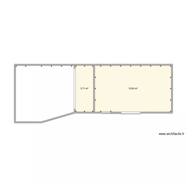Plan – Abrit de jardin avec carport – Par SbastienEliot ️ | ArchiFacile