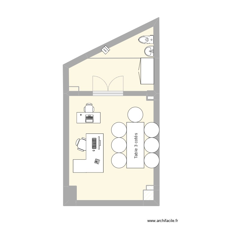 Plan – local ptx – Par Coco archi ️ | ArchiFacile