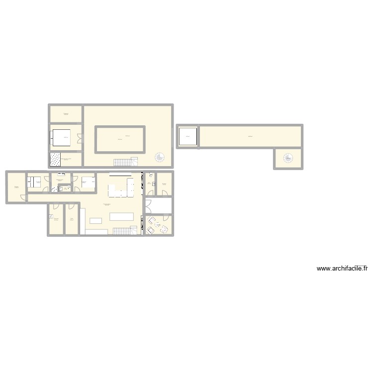 Tours - Plan 19 pièces 443 m2 dessiné par Nroisme
