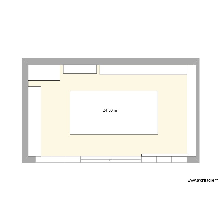 PLAN BOUTIQUE - Plan dessiné par pbmlj