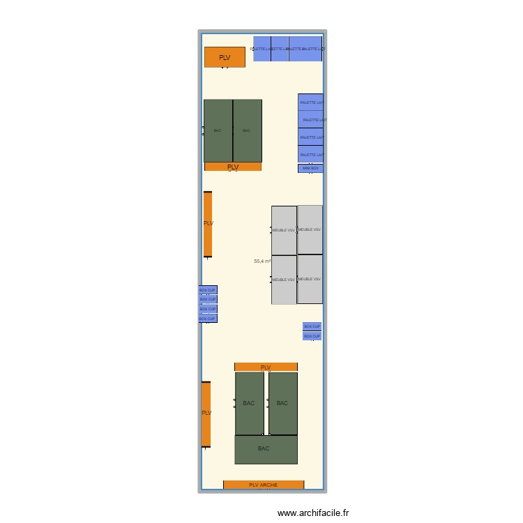 leclerc ifs - Plan dessiné par mika 61