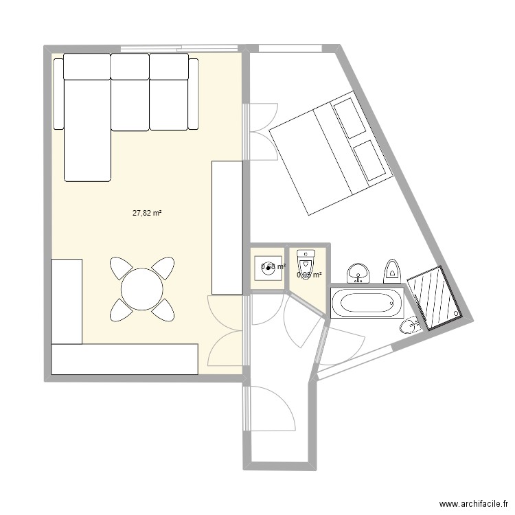 outa - Plan dessiné par fred musso