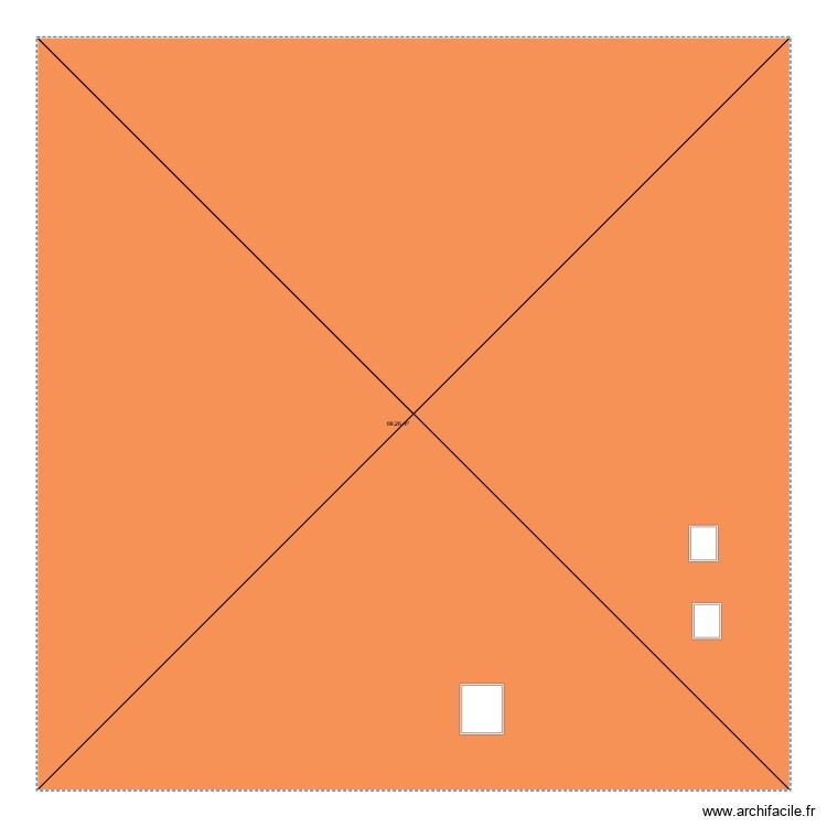 test - Plan 1 pièce 89 m2 dessiné par TheSailor