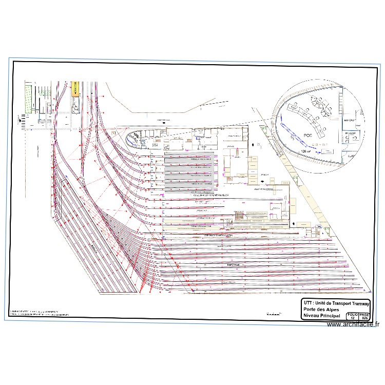 DEPOT - Plan dessiné par RLEHEUX