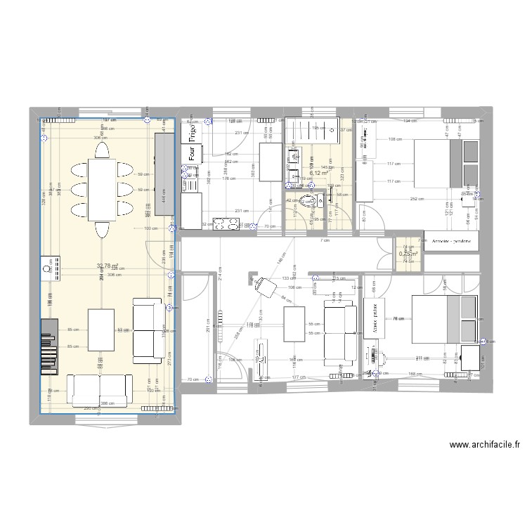 HOME-ISOLATION - Plan dessiné par VILBER