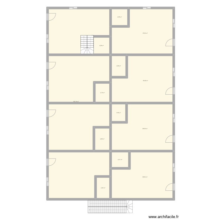 plan rdc - Plan 13 pièces 340 m2 dessiné par mat326