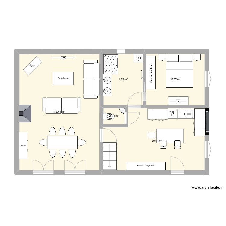 Plan – hugo le ham – Par hugo53 ️ | ArchiFacile