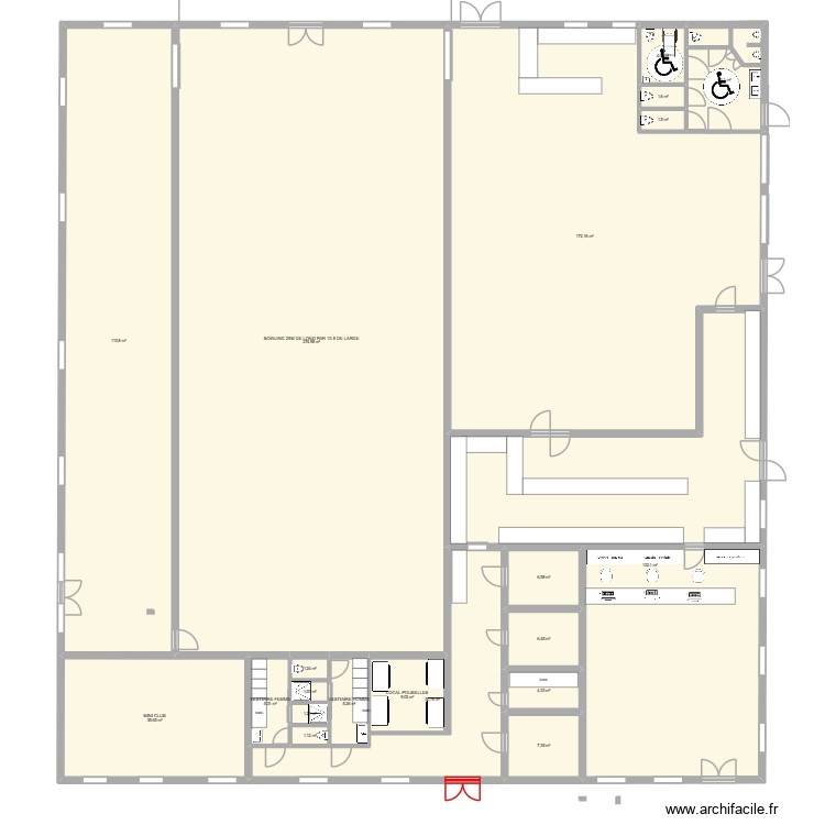 Plan 21 pièces 825 m² – Nathan2 – Par sylvainh ️ | ArchiFacile
