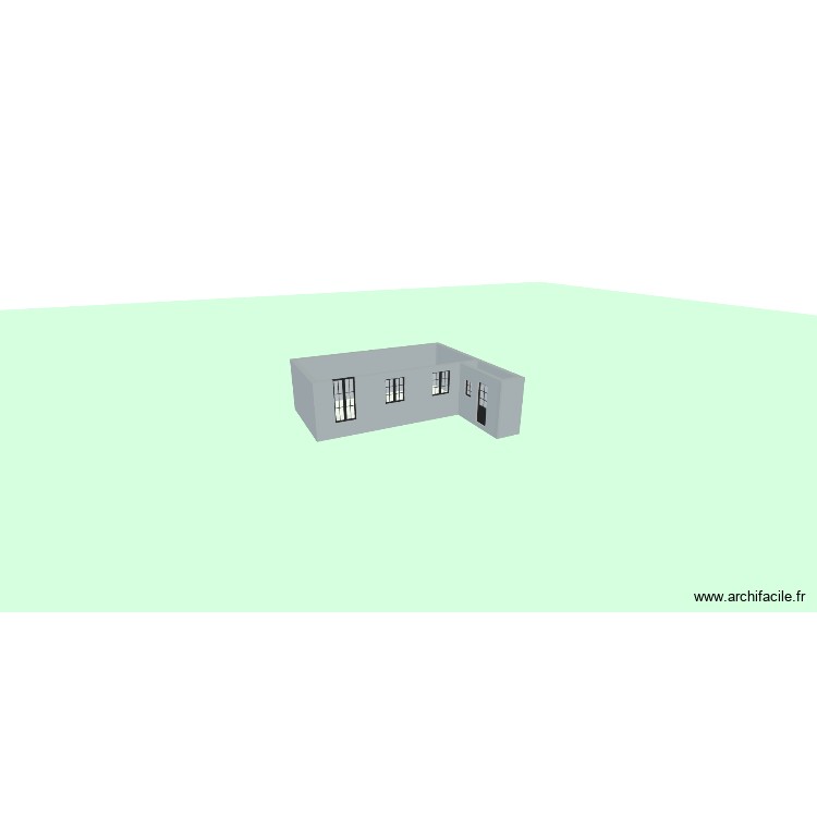 HACINA HADJI - Plan 2 pièces 34 m2 dessiné par HAC69330