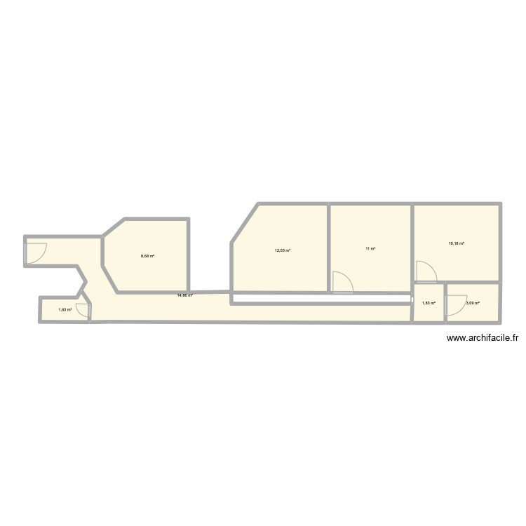 Cab - Plan dessiné par AliceVL