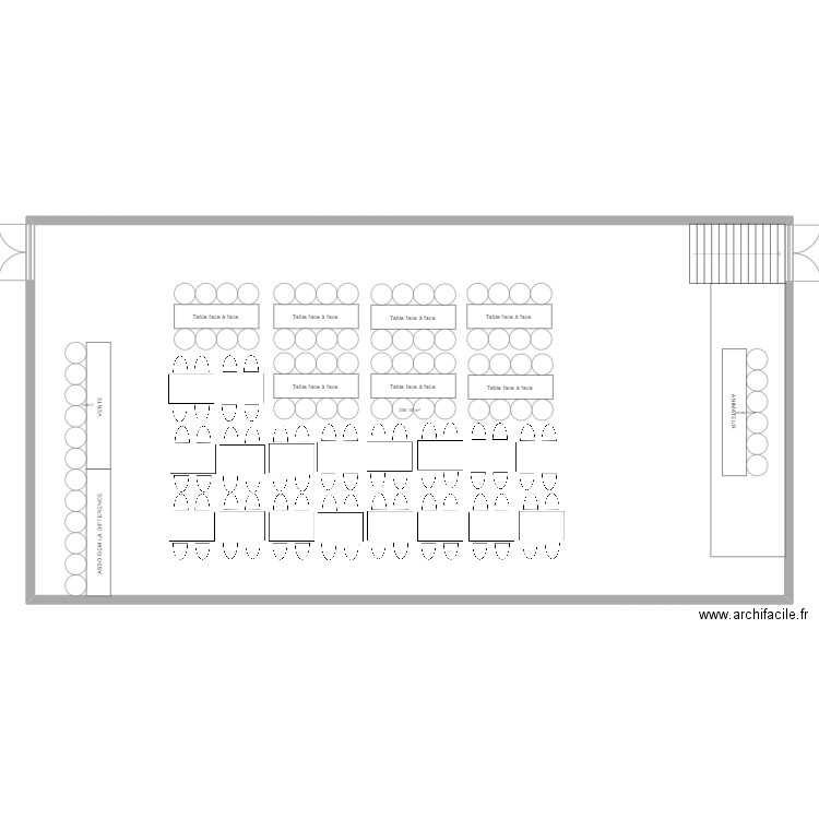 Plan loto - Plan 1 pièce 306 m2 dessiné par Mathgyysqdgshdg