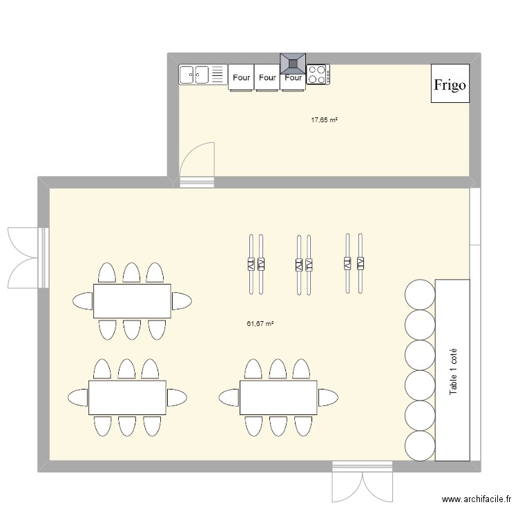 KFC - Plan dessiné par pacolezigoto