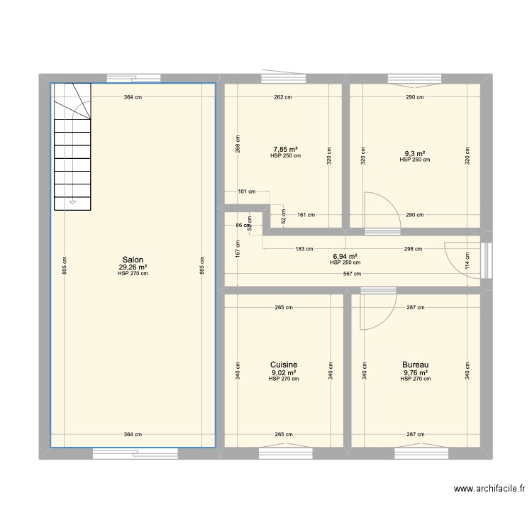 RDC ROSTAND - Plan dessiné par BETTY17