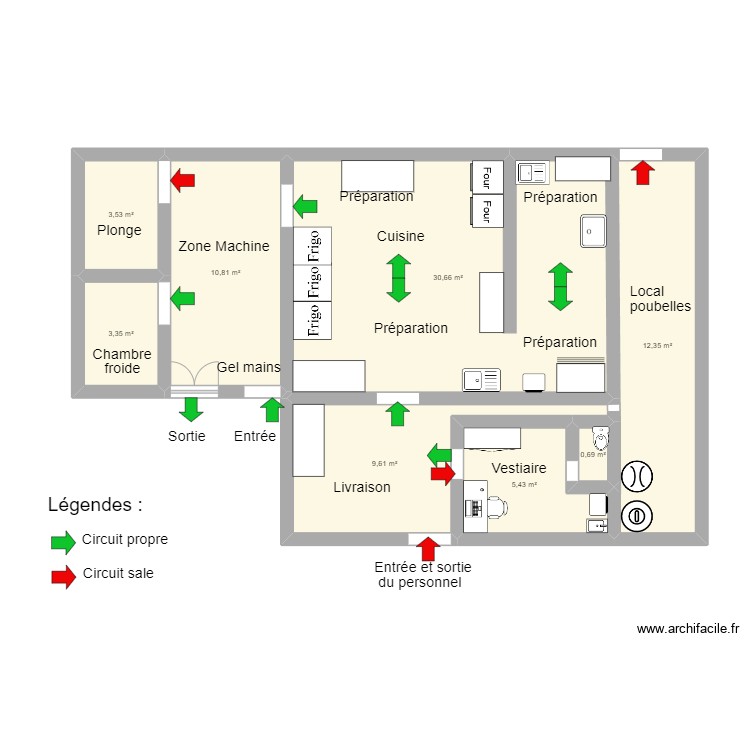Plan – Marche en avant 1 – Par Jekkys23 ️ | ArchiFacile