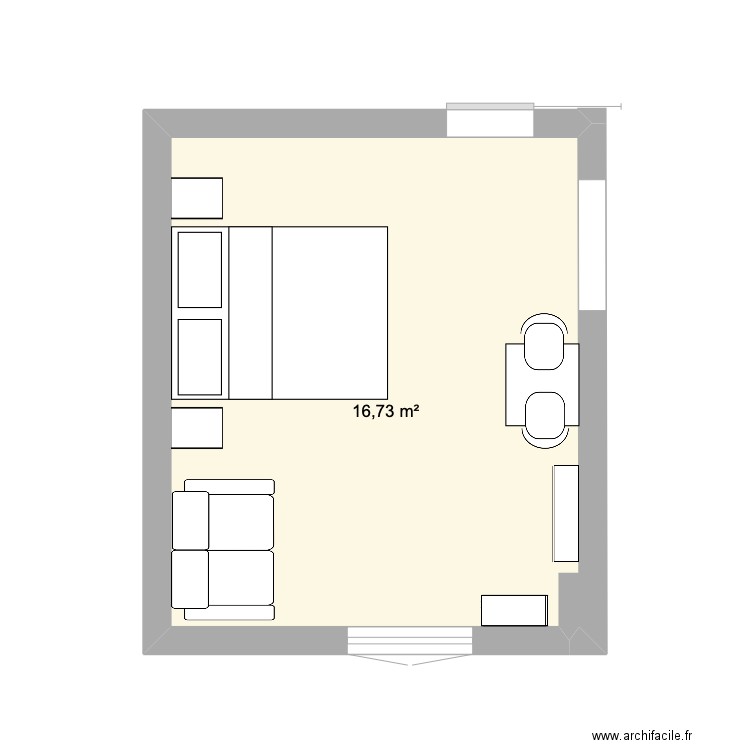 17ème grand canapé - Plan dessiné par emmancna