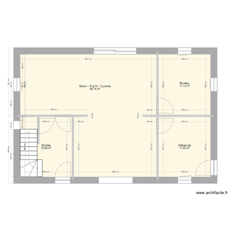 Plan – Idée 1 – Par olidam152 ️ | ArchiFacile
