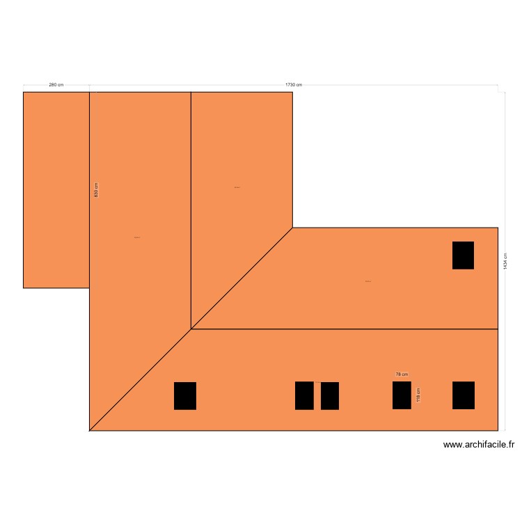 toiture - Plan dessiné par tc15