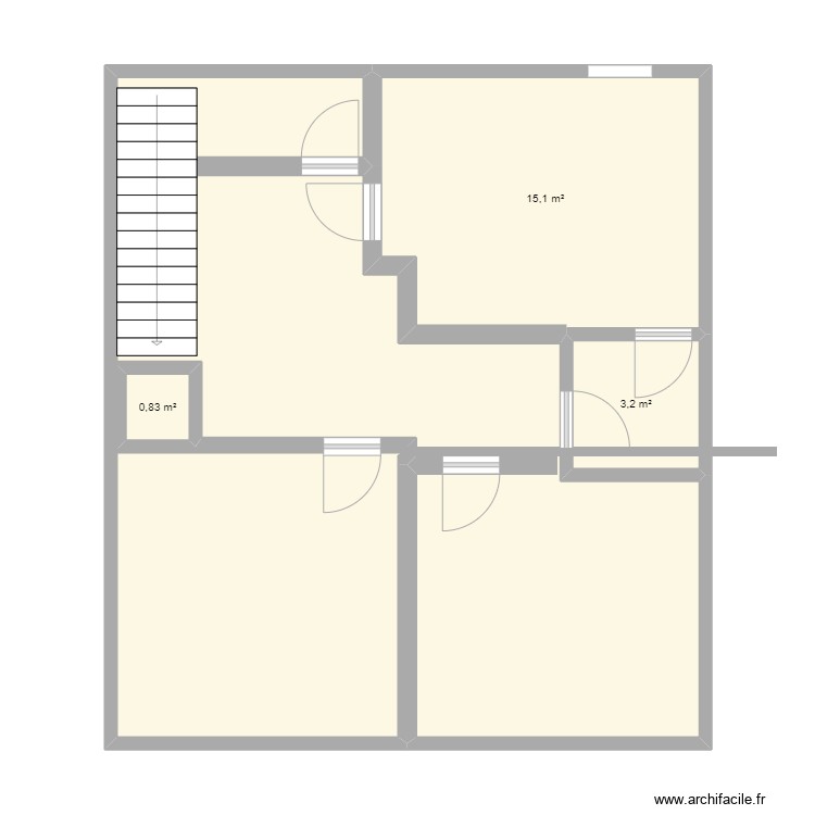 Sous Sol - Plan dessiné par Philpolesud