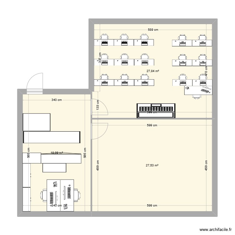 Plan – nouveau locaux – Par PRECELLENCE ️ | ArchiFacile