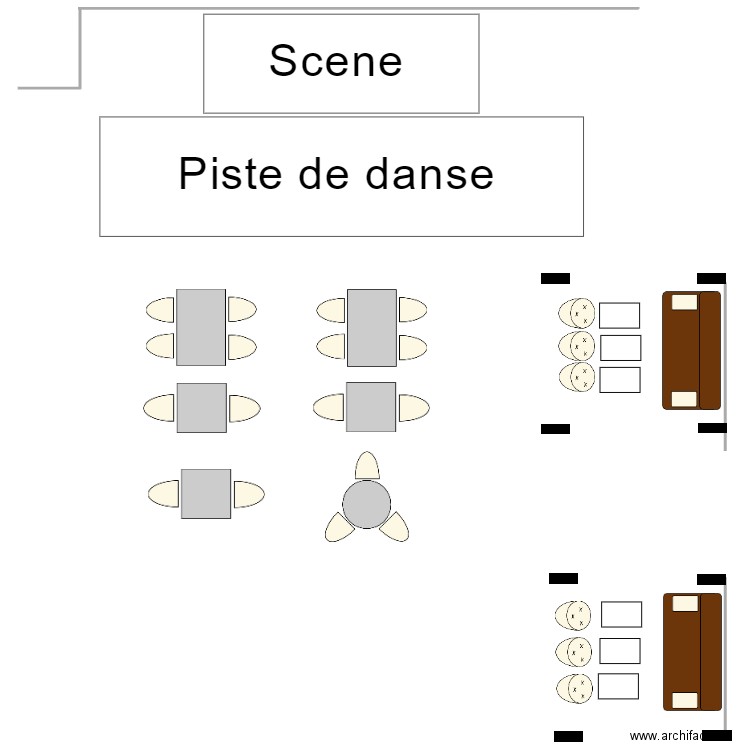 oliver - Plan dessiné par Dhouha BS