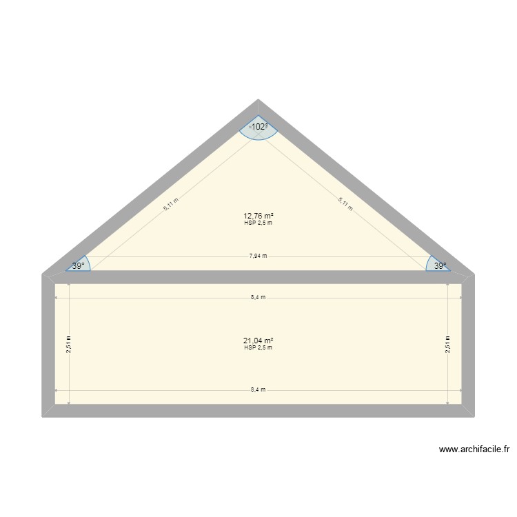 Plan – Pignon – Par Jojo 4961 ️ | ArchiFacile