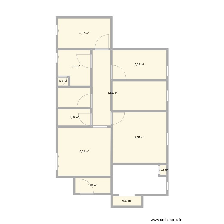 Plan – dom – Par Lyuna ️ | ArchiFacile
