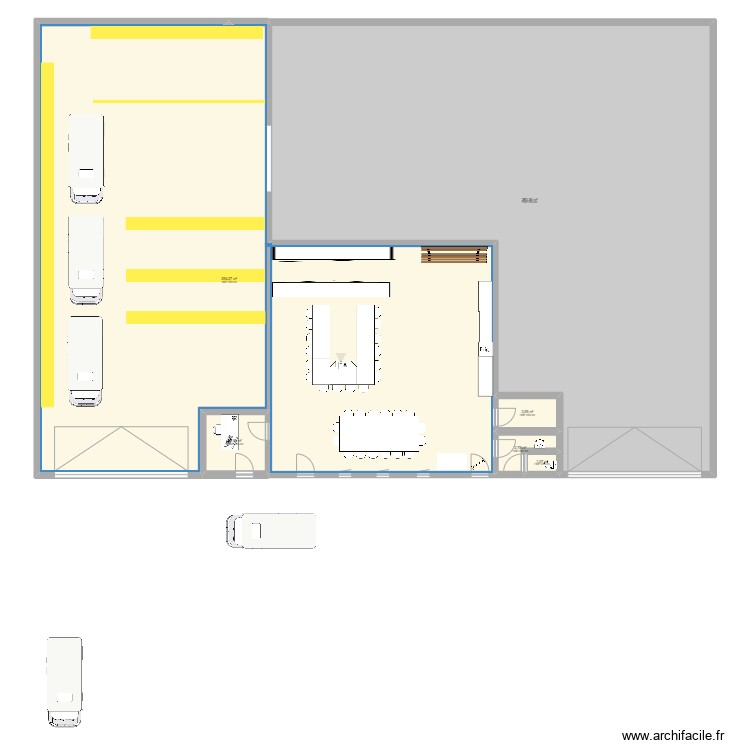 GE base Vertus - Plan 6 pièces 589 m2 dessiné par PATrch