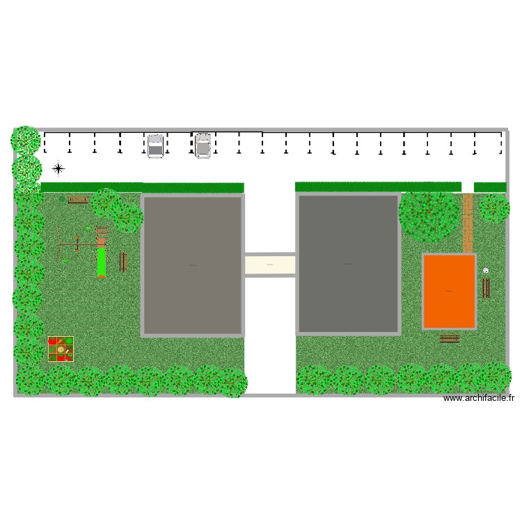 UIL - Plan 4 pièces 307 m2 dessiné par lorenna comtet