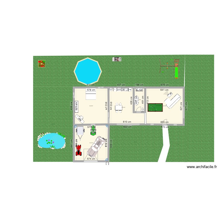 Maison de rêve - Plan 5 pièces 146 m2 dessiné par Tyler Lagacé