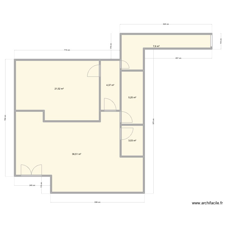 Plan – FDC Cenon – Par jesusxnazareth ️ | ArchiFacile