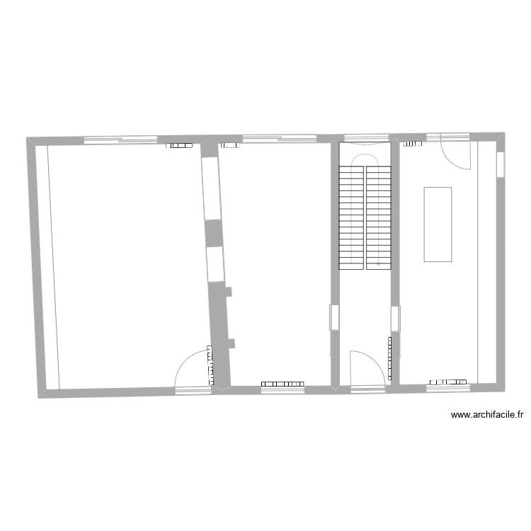 Pontillas REZ copie - Plan 3 pièces 112 m2 dessiné par Jimleklair