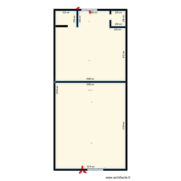 Rémi rosenthal - Plan 1 pièce 255 m2 dessiné par sf energies