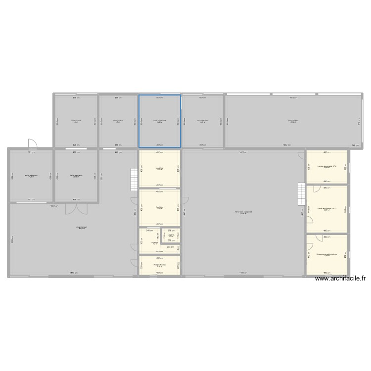 Plan – Atelier municipaux – Par noix56 ️ | ArchiFacile