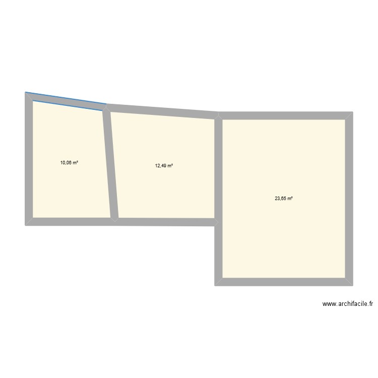 bastide - Plan dessiné par deuxs