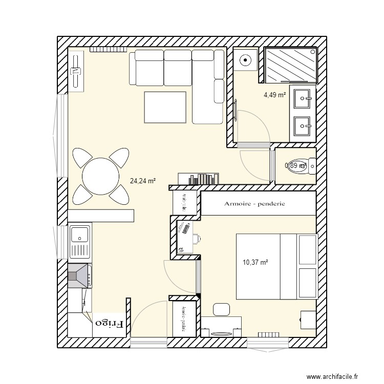 plan f2 - Plan dessiné par vai85