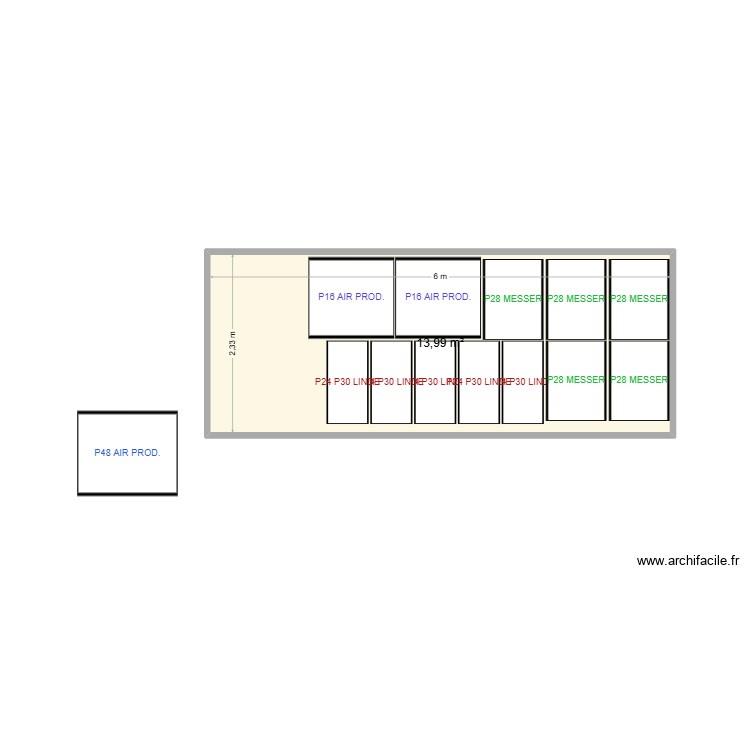 Plan – Conteneur 20' – Par SODREU ️ | ArchiFacile