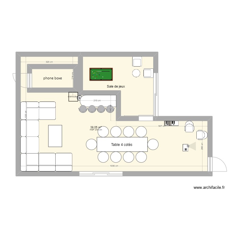 Plan – salle de repos – Par lal_ie1 ️ | ArchiFacile