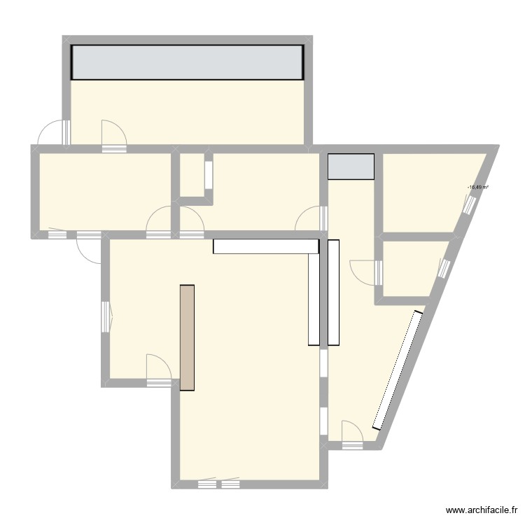 Plan clinique - Plan 8 pièces 102 m2 dessiné par Cass1234