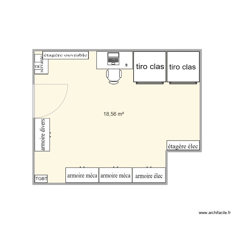Plan – plan outillage 5S – Par hdfhs ️ | ArchiFacile