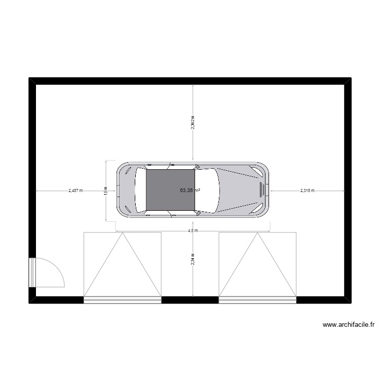 garage 2 - Plan dessiné par patrick 02250