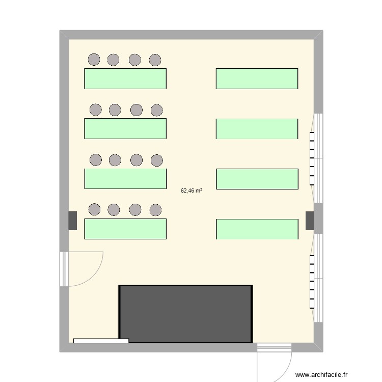 Plan Salle De Classe Par Jvs ️ Archifacile 2882
