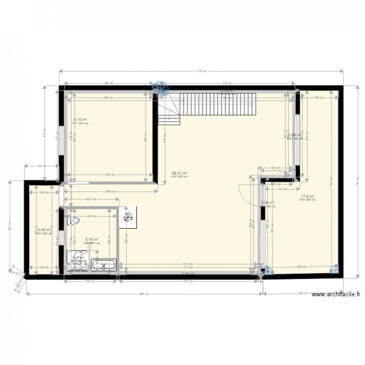 plan rdc - Plan dessiné par fatbob1306