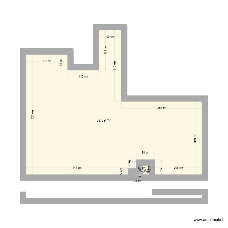 Plan Appartement - Plan dessiné par cylek